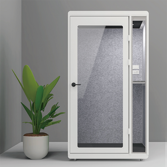 ZENBOX Solo | Flex Wheel 雙人靜音艙 – GreenOA 台中辦公家具工廠